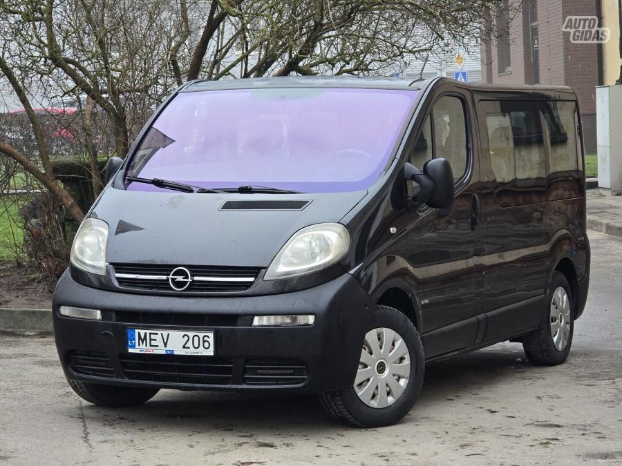 Opel Vivaro 2002 in Siauliai, with an engine capacity of 1.90 L and mileage of 291 thousand km for 4200 €, photo 5 on AUTOMOTO.COM.LV