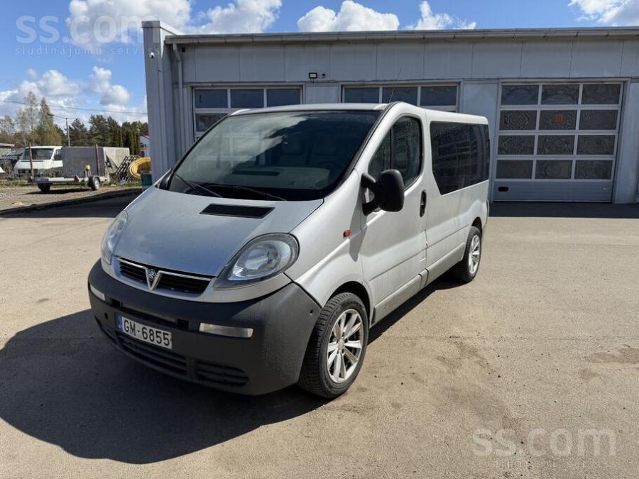 Opel Vivaro 2002 Rīga, ar dzinēja tilpumu 1.90 L un nobraukumu 0 tūkst. km par 2700 €, foto 1 vietnē AUTOMOTO.COM.LV