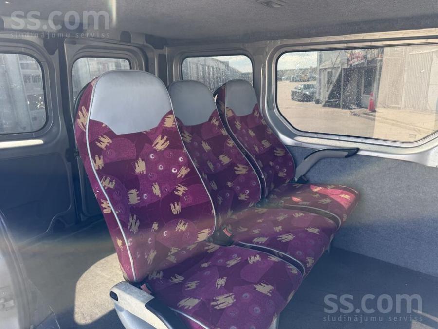 Opel Vivaro 2002 Rīga, ar dzinēja tilpumu 1.90 L un nobraukumu 0 tūkst. km par 2700 €, foto 12 vietnē AUTOMOTO.COM.LV
