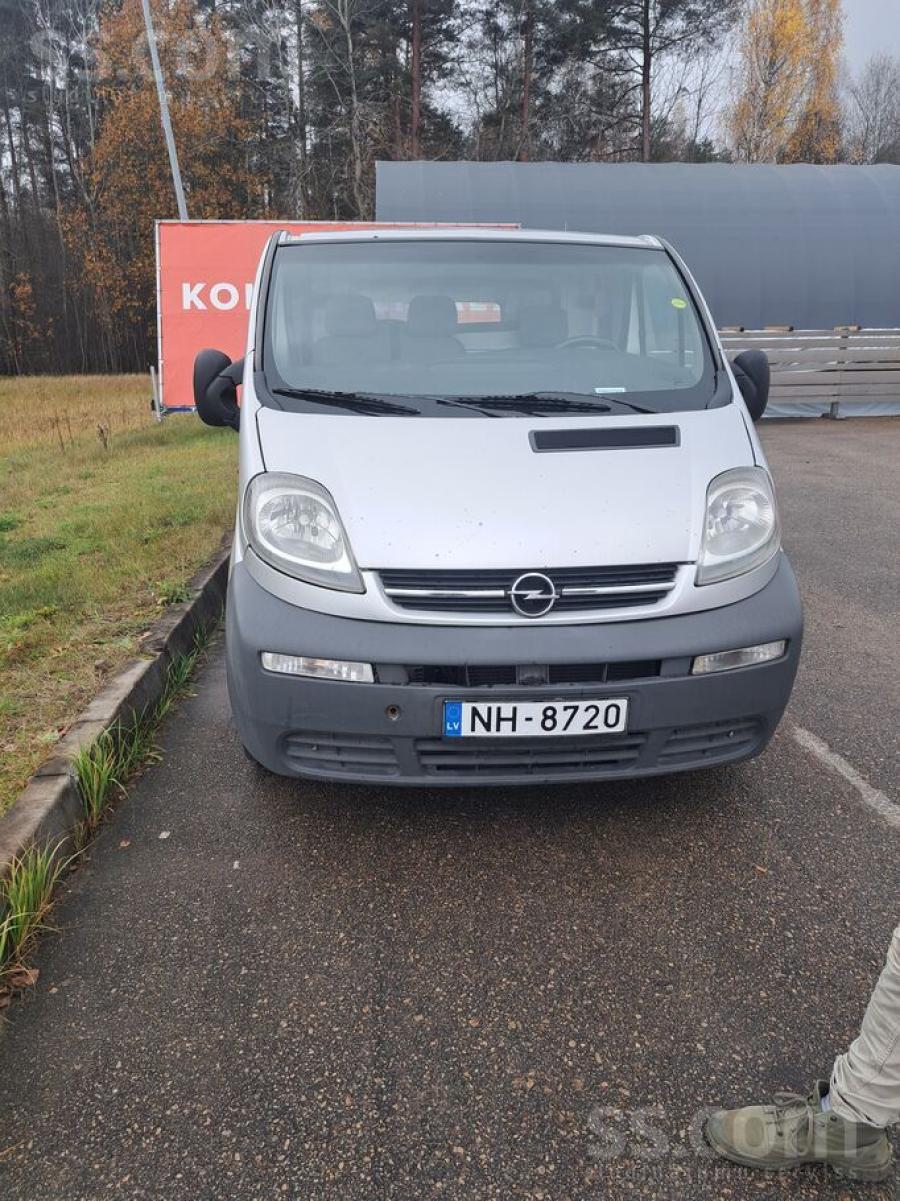 Opel Vivaro 2002 Rīga, ar dzinēja tilpumu 1.90 L un nobraukumu 503 tūkst. km par 2500 €, foto 1 vietnē AUTOMOTO.COM.LV