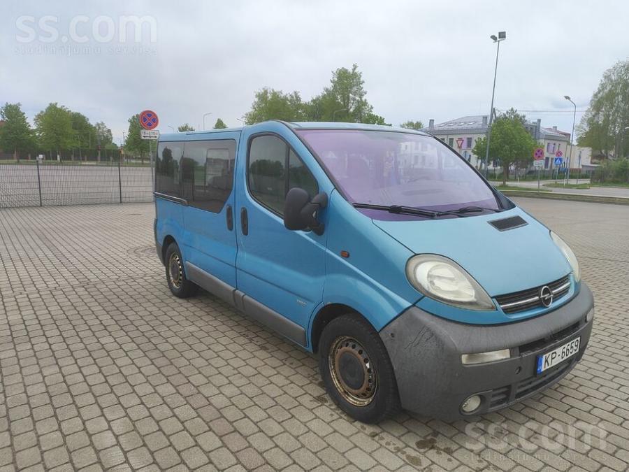 Opel Vivaro 2002 Jelgava, ar dzinēja tilpumu 1.90 L un nobraukumu 277 tūkst. km par 3000 €, foto 1 vietnē AUTOMOTO.COM.LV