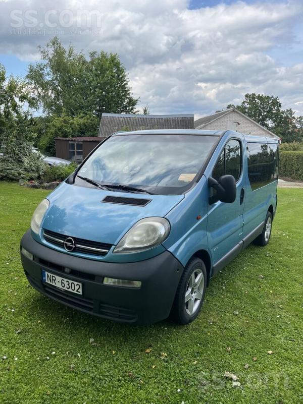 Opel Vivaro 2003 in Bauska, with an engine capacity of 1.90 L and mileage of 367 thousand km for 4000 €, photo 1 on AUTOMOTO.COM.LV