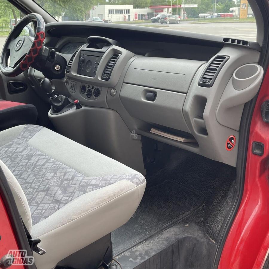 Opel Vivaro 2005 in Siauliai, with an engine capacity of 1.90 L and mileage of 400 thousand km for 3999 €, photo 17 on AUTOMOTO.COM.LV