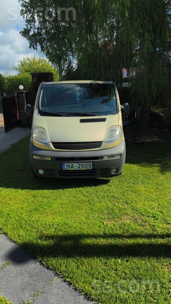 Opel Vivaro 2005 Krāslava, ar dzinēja tilpumu 1.90 L un nobraukumu 254 tūkst. km par 4800 €, foto 1 vietnē AUTOMOTO.COM.LV