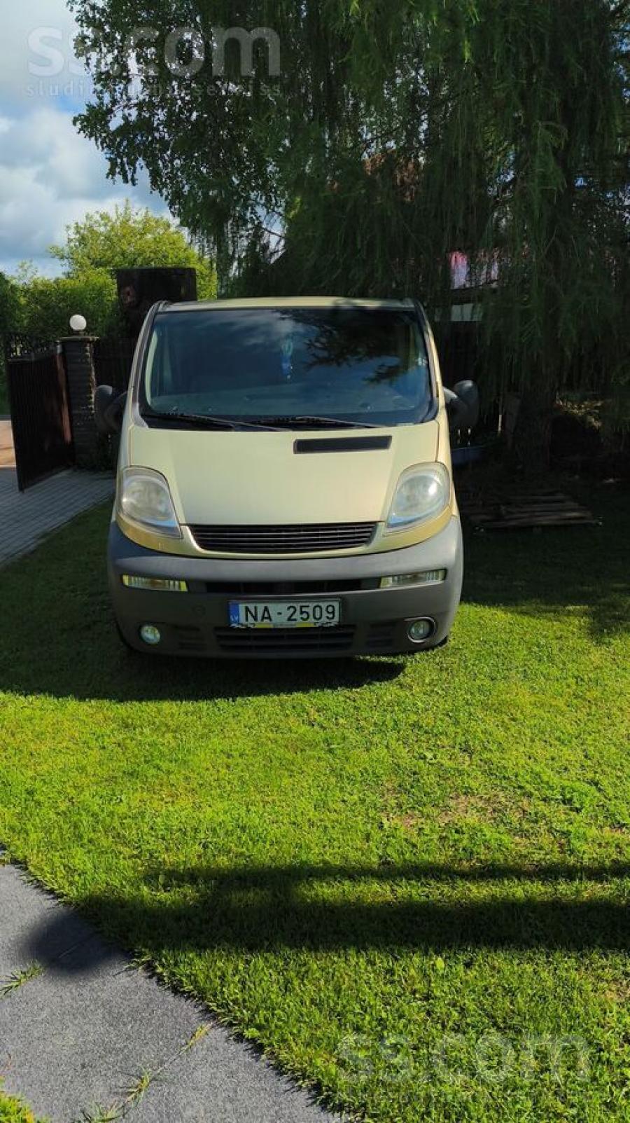 Opel Vivaro 2005 Krāslava, ar dzinēja tilpumu 1.90 L un nobraukumu 254 tūkst. km par 4800 €, foto 1 vietnē AUTOMOTO.COM.LV
