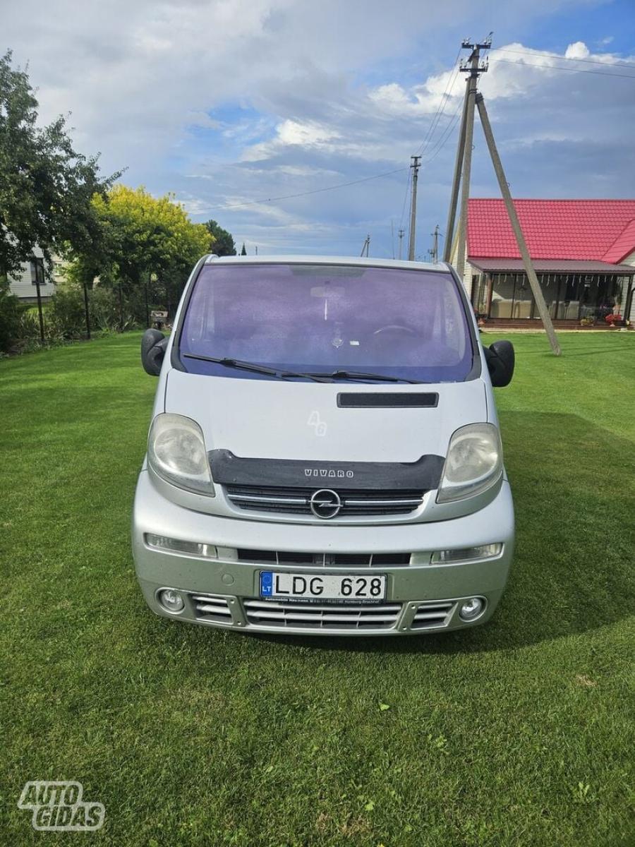 Opel Vivaro 2005 in Vilnius, with an engine capacity of 2.50 L and mileage of 360 thousand km for 4500 €, photo 5 on AUTOMOTO.COM.LV