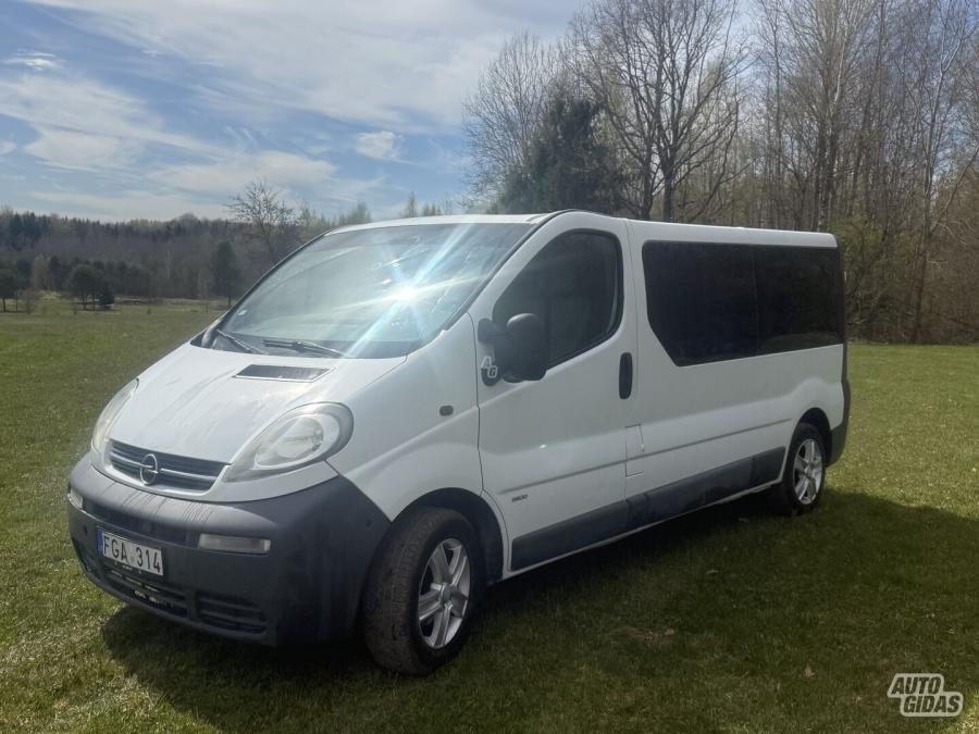 Opel Vivaro 2006 Viļņa, ar dzinēja tilpumu 1.90 L un nobraukumu 356 tūkst. km par 3400 €, foto 1 vietnē AUTOMOTO.COM.LV