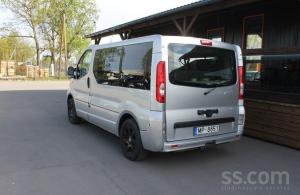 Opel Vivaro 2006 in Riga, with an engine capacity of 2.00 L and mileage of 0 thousand km for 3790 €, photo 10 on AUTOMOTO.COM.LV