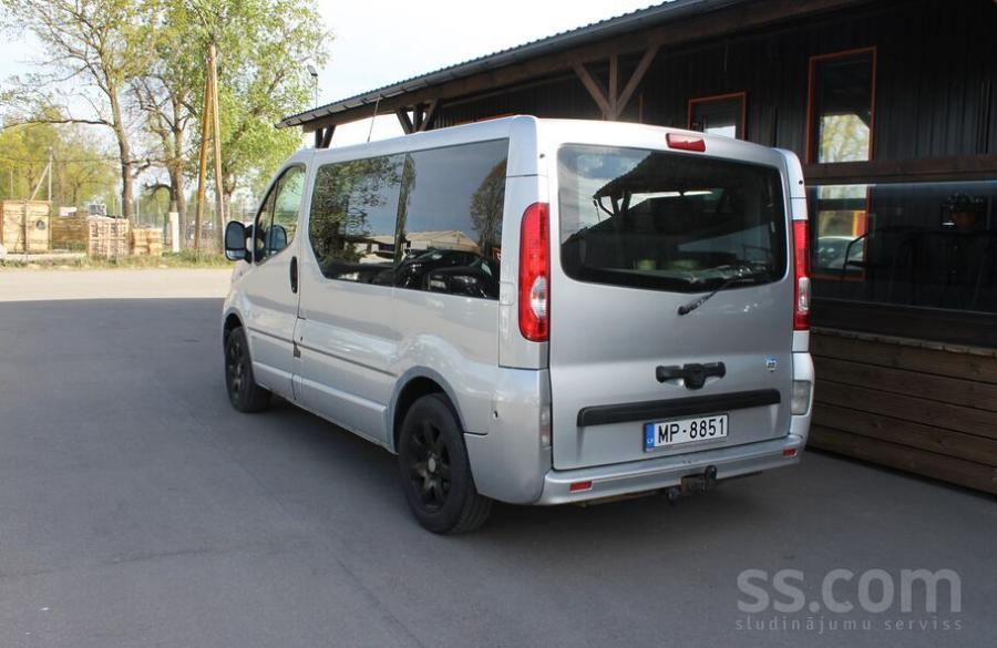 Opel Vivaro 2006 in Riga, with an engine capacity of 2.00 L and mileage of 0 thousand km for 3790 €, photo 10 on AUTOMOTO.COM.LV
