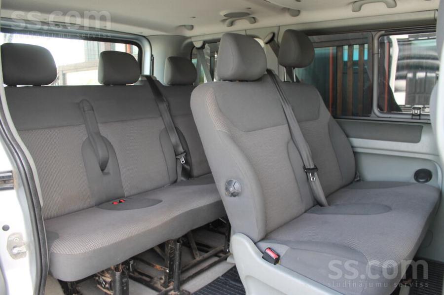 Opel Vivaro 2006 in Riga, with an engine capacity of 2.00 L and mileage of 0 thousand km for 3790 €, photo 13 on AUTOMOTO.COM.LV
