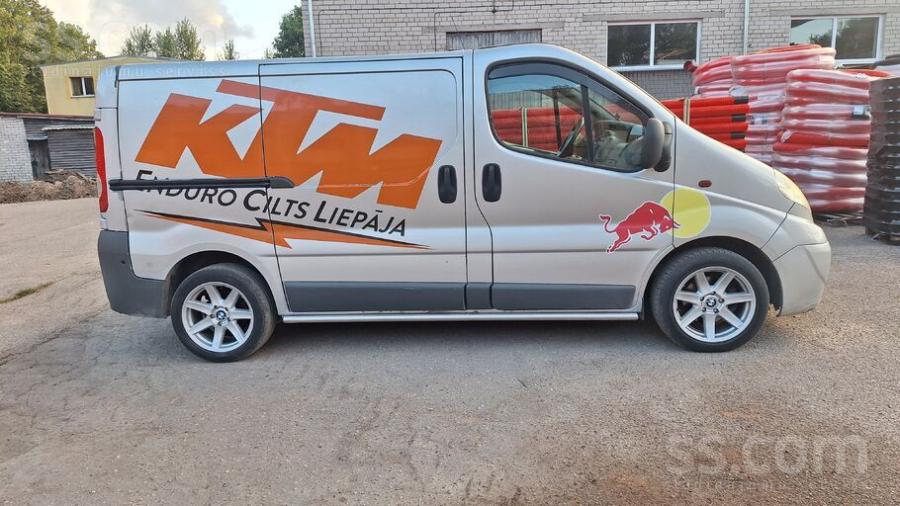Opel Vivaro 2006 in Liepaja, with an engine capacity of 2.00 L and mileage of 655 thousand km for 3300 €, photo 1 on AUTOMOTO.COM.LV