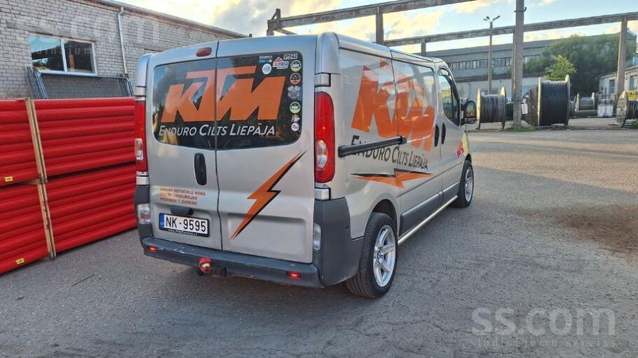 Opel Vivaro 2006 in Liepaja, with an engine capacity of 2.00 L and mileage of 655 thousand km for 3300 €, photo 4 on AUTOMOTO.COM.LV