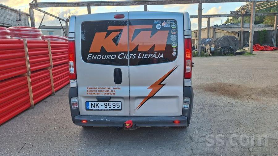 Opel Vivaro 2006 in Liepaja, with an engine capacity of 2.00 L and mileage of 655 thousand km for 3300 €, photo 5 on AUTOMOTO.COM.LV