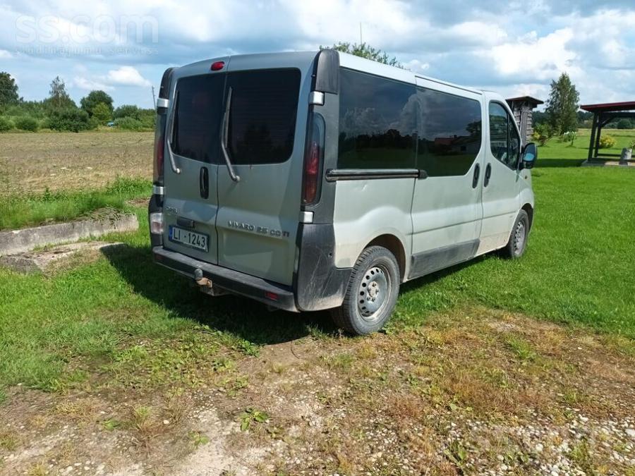 Опель Виваро 2006 в Лимбажи, объемом двигателя 2.50 л и пробегом 413 тыс. км за 2985 €, фото 1 на AUTOMOTO.COM.LV