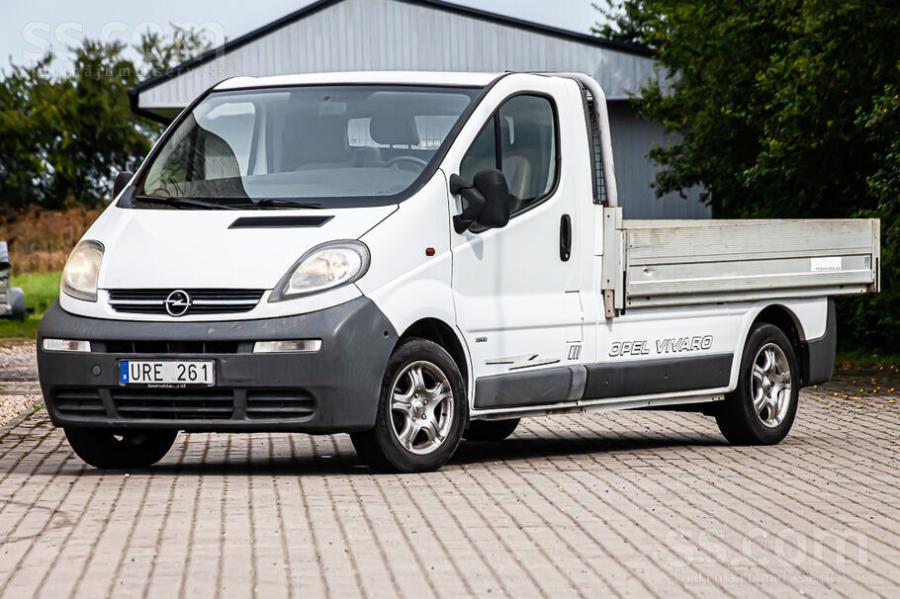 Opel Vivaro 2006 Tukums, ar dzinēja tilpumu 1.90 L un nobraukumu 215 tūkst. km par 3990 €, foto 1 vietnē AUTOMOTO.COM.LV