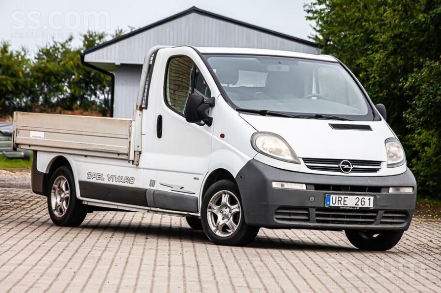 Opel Vivaro 2006 Tukums, ar dzinēja tilpumu 1.90 L un nobraukumu 215 tūkst. km par 3990 €, foto 5 vietnē AUTOMOTO.COM.LV