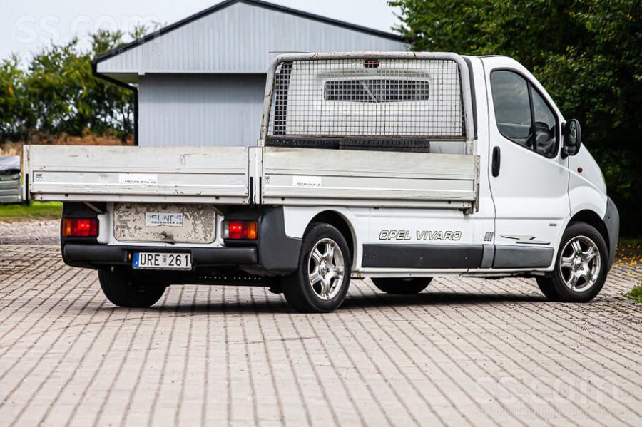 Opel Vivaro 2006 Tukums, ar dzinēja tilpumu 1.90 L un nobraukumu 215 tūkst. km par 3990 €, foto 7 vietnē AUTOMOTO.COM.LV