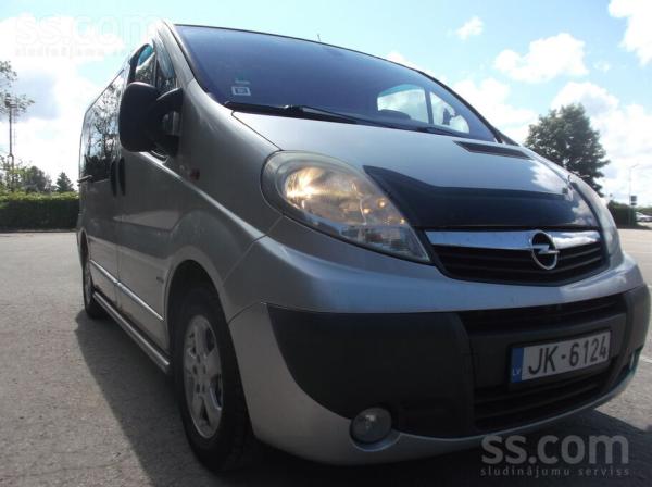 Opel Vivaro 2007 in Ogre, with an engine capacity of 2.50 L and mileage of 296 thousand km for 13700 €, photo 2 on AUTOMOTO.COM.LV