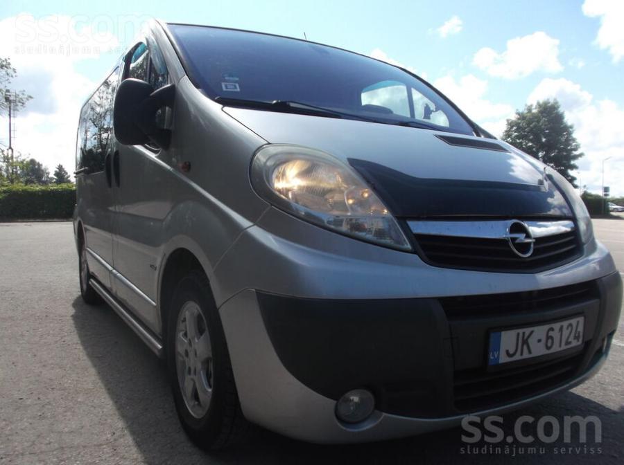 Opel Vivaro 2007 in Ogre, with an engine capacity of 2.50 L and mileage of 296 thousand km for 13700 €, photo 2 on AUTOMOTO.COM.LV