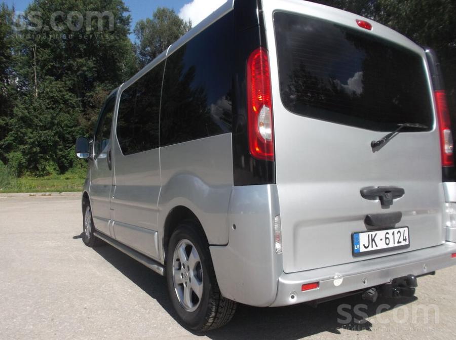 Opel Vivaro 2007 in Ogre, with an engine capacity of 2.50 L and mileage of 296 thousand km for 13700 €, photo 5 on AUTOMOTO.COM.LV