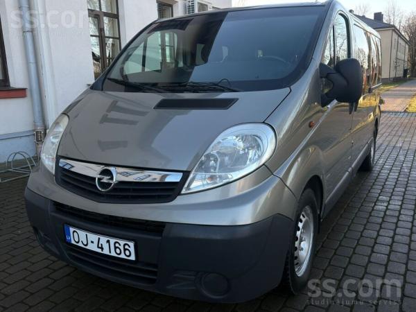 Opel Vivaro 2007 in Jelgava, with an engine capacity of 2.50 L and mileage of 282 thousand km for 7700 €, photo 7 on AUTOMOTO.COM.LV