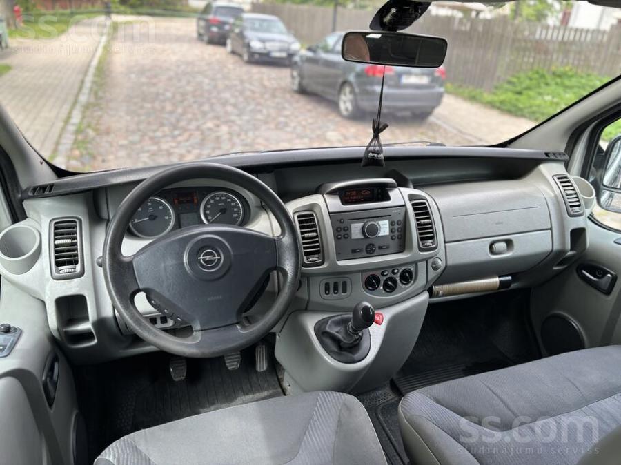 Opel Vivaro 2007 Jelgava, ar dzinēja tilpumu 2.00 L un nobraukumu 301 tūkst. km par 5800 €, foto 9 vietnē AUTOMOTO.COM.LV
