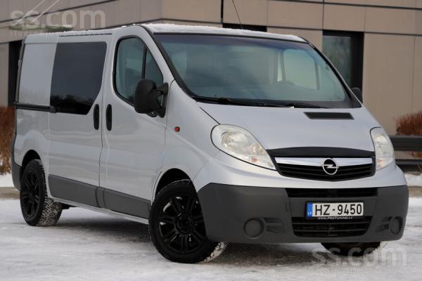 Opel Vivaro 2008 in Tukums, with an engine capacity of 2.00 L and mileage of 0 thousand km for 4690 €, photo 2 on AUTOMOTO.COM.LV