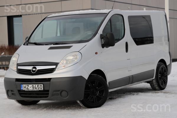 Opel Vivaro 2008 in Tukums, with an engine capacity of 2.00 L and mileage of 0 thousand km for 4690 €, photo 3 on AUTOMOTO.COM.LV