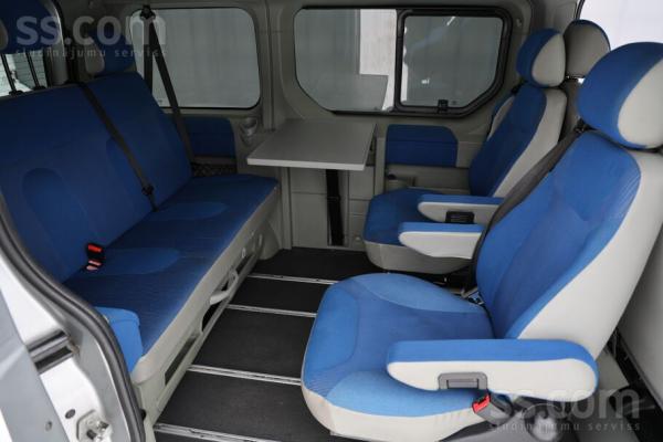 Opel Vivaro 2008 in Tukums, with an engine capacity of 2.50 L and mileage of 197 thousand km for 11000 €, photo 10 on AUTOMOTO.COM.LV