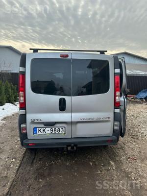 Opel Vivaro 2008 Rīga, ar dzinēja tilpumu 2.50 L un nobraukumu 311 tūkst. km par 5600 €, foto 3 vietnē AUTOMOTO.COM.LV