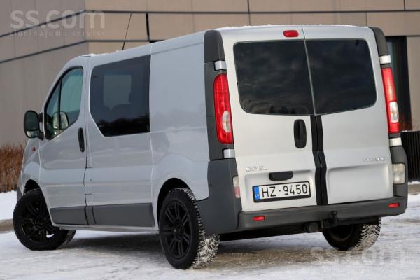 Opel Vivaro 2008 Tukums, ar dzinēja tilpumu 2.00 L un nobraukumu 0 tūkst. km par 4990 €, foto 5 vietnē AUTOMOTO.COM.LV