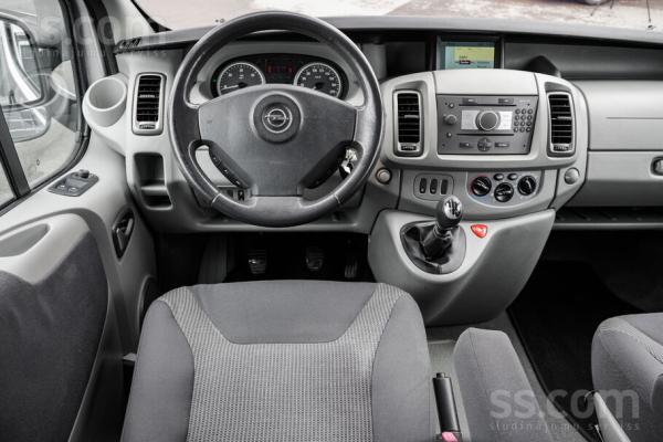 Opel Vivaro 2009 in Ogre, with an engine capacity of 2.50 L and mileage of 219 thousand km for 8900 €, photo 10 on AUTOMOTO.COM.LV