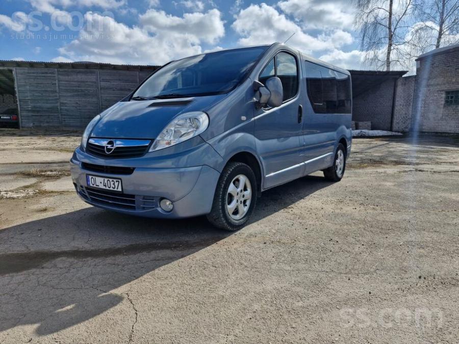 Opel Vivaro 2009 Bauska, ar dzinēja tilpumu 2.00 L un nobraukumu 234 tūkst. km par 8300 €, foto 1 vietnē AUTOMOTO.COM.LV