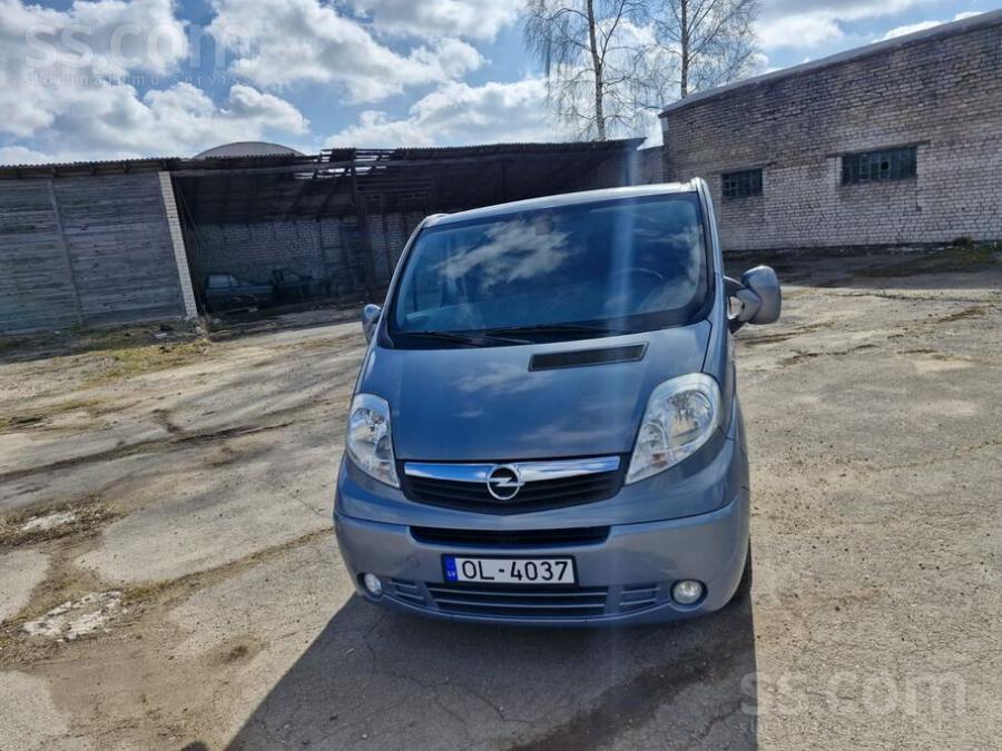 Opel Vivaro 2009 Bauska, ar dzinēja tilpumu 2.00 L un nobraukumu 234 tūkst. km par 8300 €, foto 10 vietnē AUTOMOTO.COM.LV
