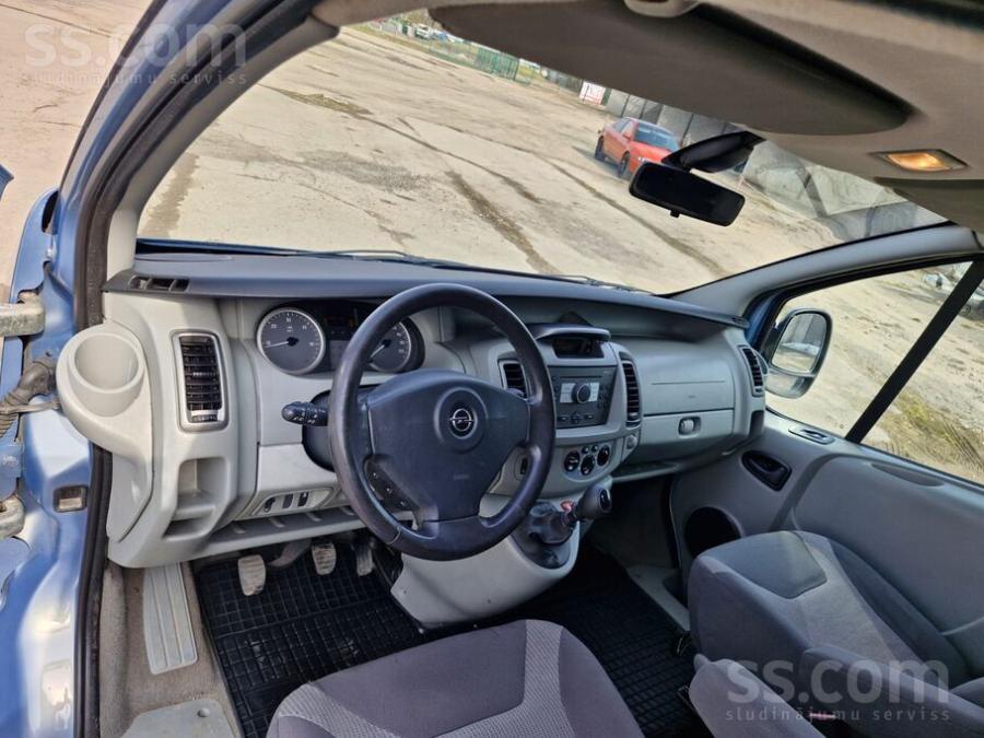 Opel Vivaro 2009 Bauska, ar dzinēja tilpumu 2.00 L un nobraukumu 234 tūkst. km par 8300 €, foto 12 vietnē AUTOMOTO.COM.LV