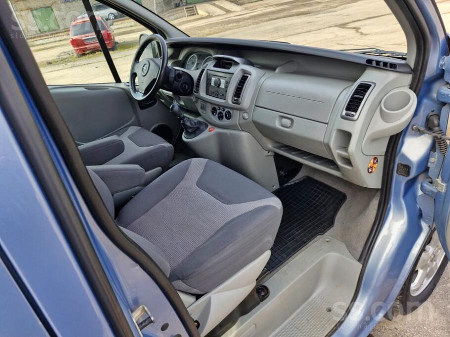 Opel Vivaro 2009 Bauska, ar dzinēja tilpumu 2.00 L un nobraukumu 234 tūkst. km par 8300 €, foto 14 vietnē AUTOMOTO.COM.LV