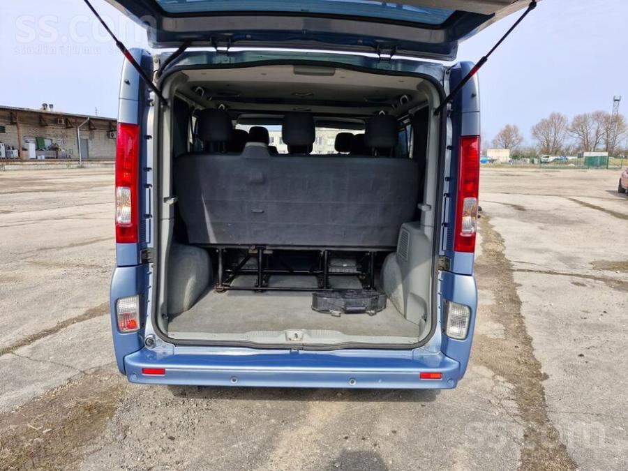 Opel Vivaro 2009 Bauska, ar dzinēja tilpumu 2.00 L un nobraukumu 234 tūkst. km par 8300 €, foto 17 vietnē AUTOMOTO.COM.LV