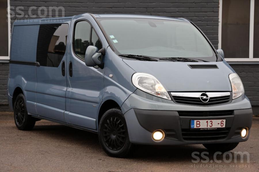 Opel Vivaro 2013 Tukums, ar dzinēja tilpumu 2.00 L un nobraukumu 294 tūkst. km par 7900 €, foto 1 vietnē AUTOMOTO.COM.LV