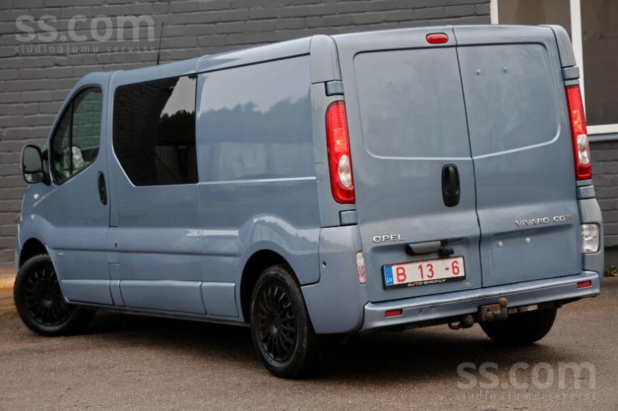 Opel Vivaro 2013 Tukums, ar dzinēja tilpumu 2.00 L un nobraukumu 294 tūkst. km par 7900 €, foto 4 vietnē AUTOMOTO.COM.LV