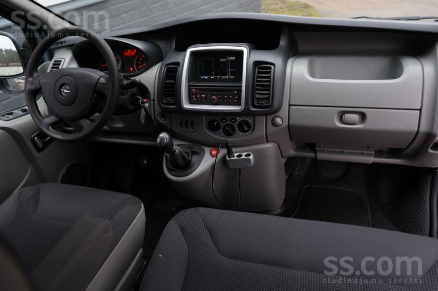 Opel Vivaro 2013 Tukums, ar dzinēja tilpumu 2.00 L un nobraukumu 294 tūkst. km par 7900 €, foto 7 vietnē AUTOMOTO.COM.LV