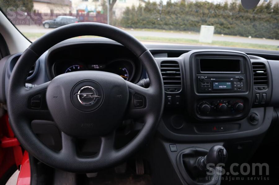 Opel Vivaro 2015 in Riga, with an engine capacity of 1.60 L and mileage of 219 thousand km for 10990 €, photo 16 on AUTOMOTO.COM.LV