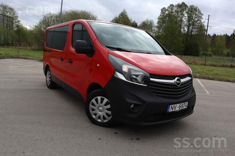 Opel Vivaro 2015 in Riga, with an engine capacity of 1.60 L and mileage of 218 thousand km for 9990 €, photo 1 on AUTOMOTO.COM.LV