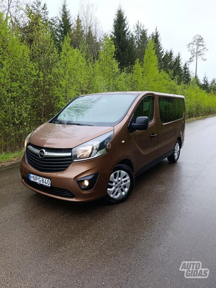 Opel Vivaro 2015 in Vilnius, with an engine capacity of 1.60 L and mileage of 288 thousand km for 9100 €, photo 1 on AUTOMOTO.COM.LV