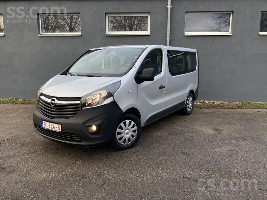 Opel Vivaro 2016 in Ogre, with an engine capacity of 1.60 L and mileage of 80 thousand km for 6100 €, photo 1 on AUTOMOTO.COM.LV