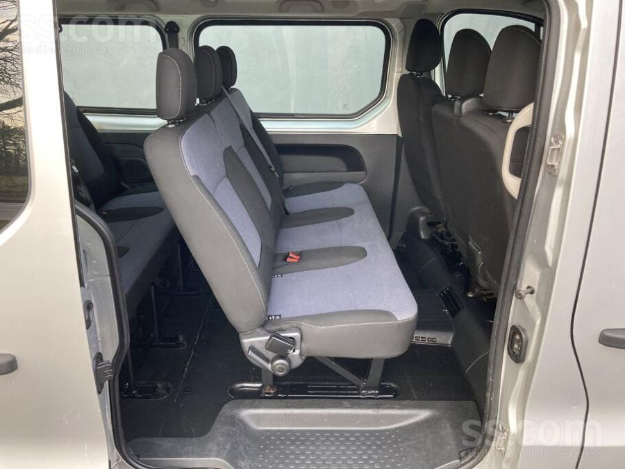 Opel Vivaro 2016 in Ogre, with an engine capacity of 1.60 L and mileage of 80 thousand km for 6100 €, photo 11 on AUTOMOTO.COM.LV