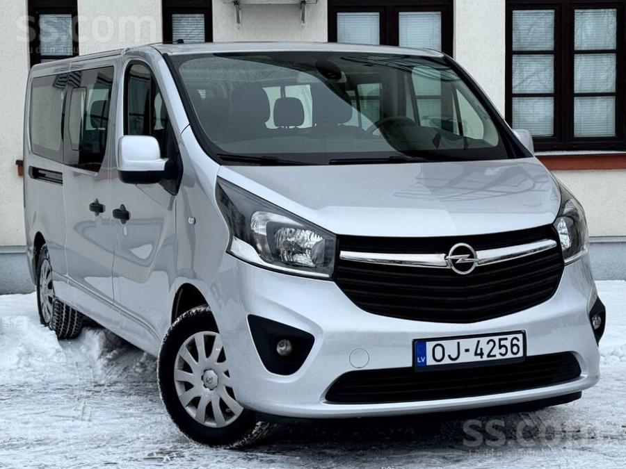 Opel Vivaro 2016 Jelgava, ar dzinēja tilpumu 1.60 L un nobraukumu 233 tūkst. km par 13700 €, foto 2 vietnē AUTOMOTO.COM.LV
