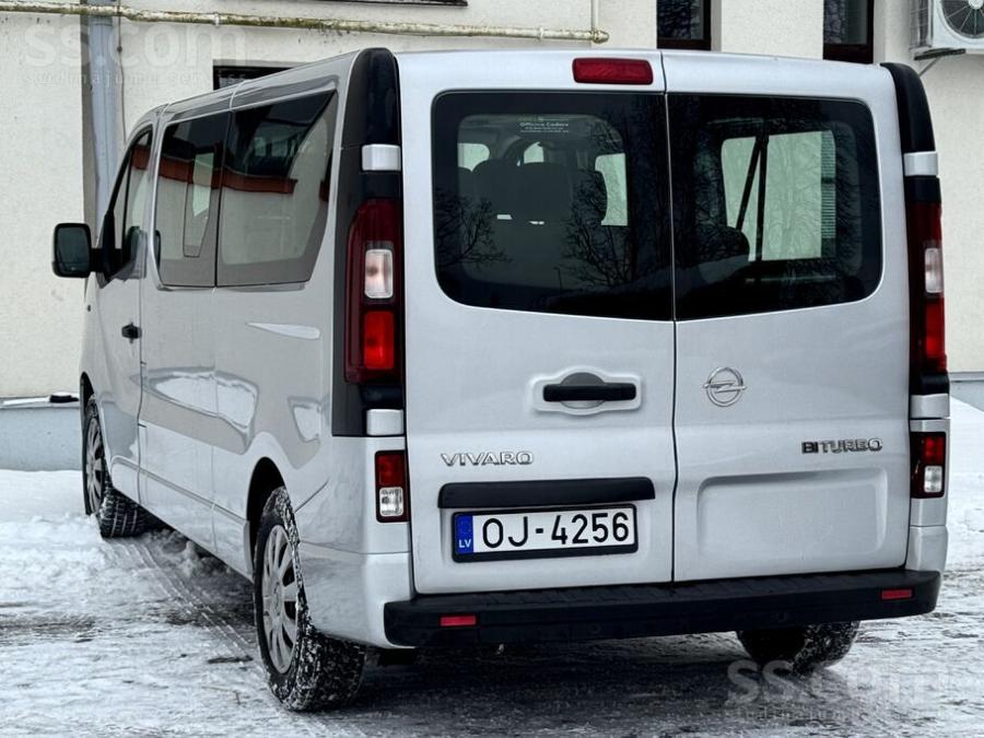 Opel Vivaro 2016 Jelgava, ar dzinēja tilpumu 1.60 L un nobraukumu 233 tūkst. km par 13700 €, foto 4 vietnē AUTOMOTO.COM.LV