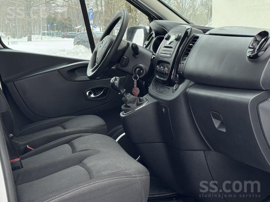 Opel Vivaro 2016 Jelgava, ar dzinēja tilpumu 1.60 L un nobraukumu 233 tūkst. km par 13700 €, foto 15 vietnē AUTOMOTO.COM.LV