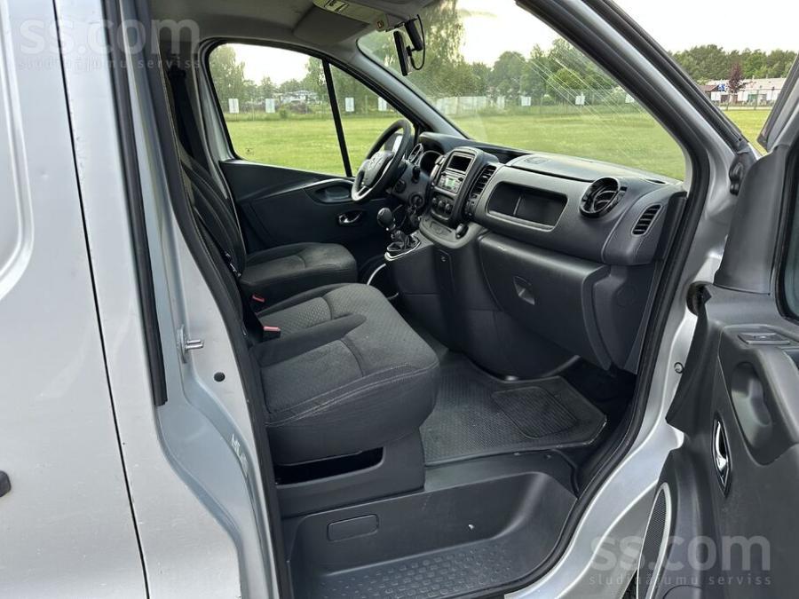 Opel Vivaro 2016 in Jelgava, with an engine capacity of 1.60 L and mileage of 136 thousand km for 6100 €, photo 10 on AUTOMOTO.COM.LV