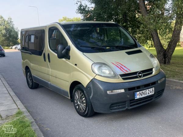 Opel Vivaro 2004 Šalčininkai, ar dzinēja tilpumu 2.50 L un nobraukumu 0 tūkst. km par 2800 €, foto 2 vietnē AUTOMOTO.COM.LV